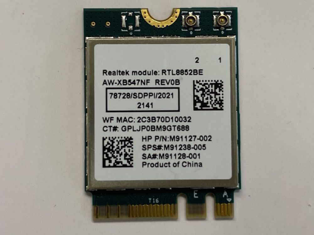 M2 Wifi Module Realtek For hp laptops | Kaufen auf Ricardo