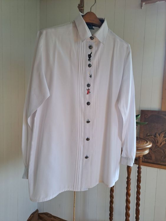 COUNTRY LIFE Bluse Damenbluse Stickerei Trachtenbluse L (Gebraucht) in ...