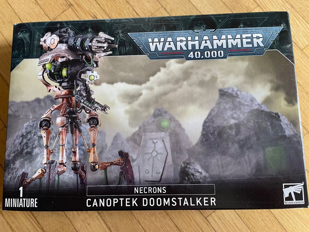 WARHAMMER - NECRONS - CANOPTEK DOOMSTALKER (Neu (gemäss Beschreibung ...