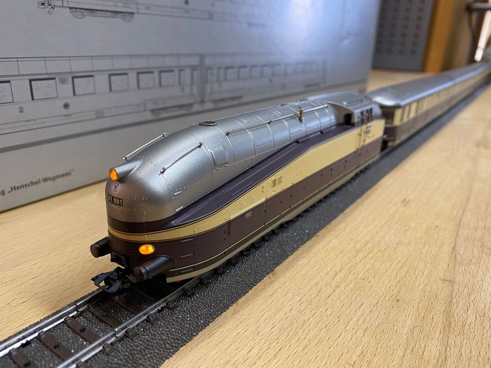 Märklin 26610 Zugpackung "Henschel-Wegmann" Insider (Neu (gemäss ...