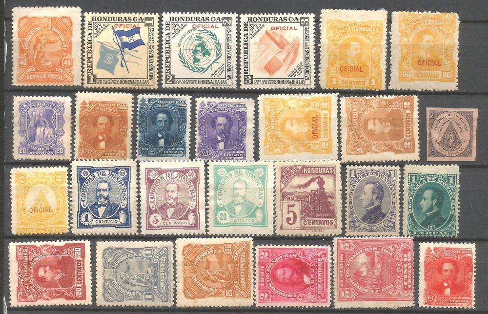 26 Timbres Anciens ( Honduras ) | Kaufen auf Ricardo