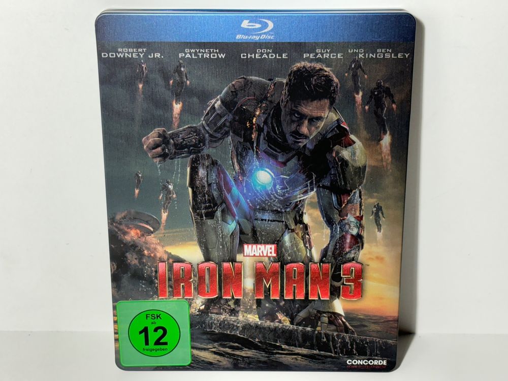 Iron Man 3 Blu Ray Steelbook | Kaufen auf Ricardo