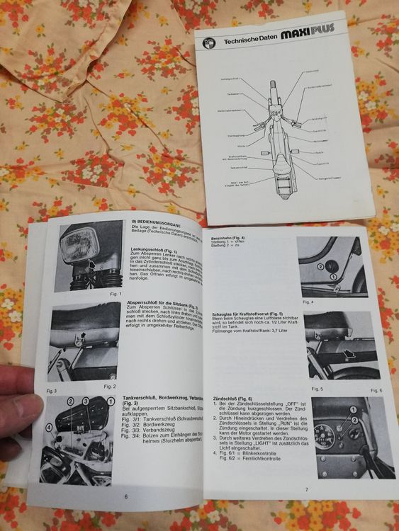 Original Puch MAXI PLUS. Betriebsanleitung (Defekt) in Welschenrohr für CHF 10 – mit Lieferung ...