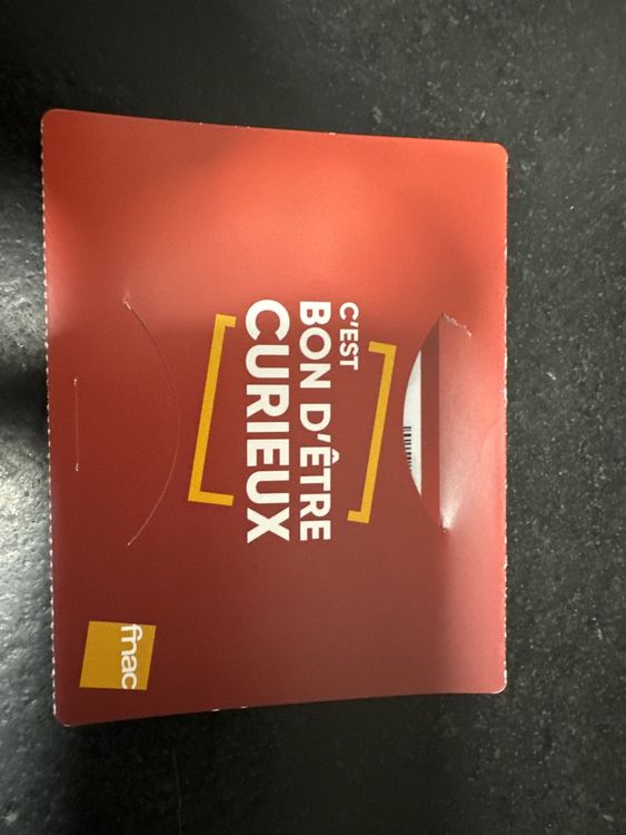 Bon FNAC valeur CHF 150 (Neuf avec emballage d'origine) à Chêne-Bougeries pour CHF 125 – avec ...