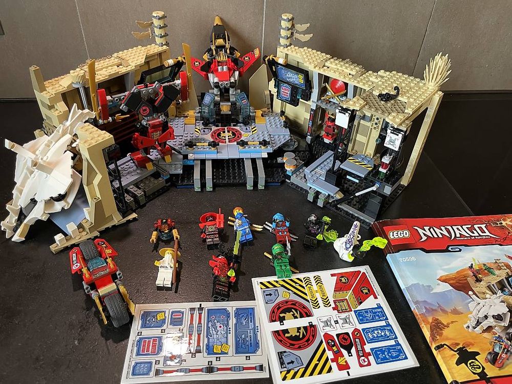 LEGO® 70596 Samurai X Cave Chaos KOMPLETT (Gebraucht) in Giebenach für ...