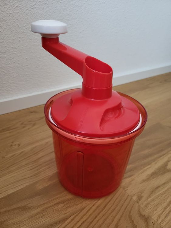 Tupperware Speedy Chef Box Mixer/Cuter rot (Gebraucht) in Arnegg für ...