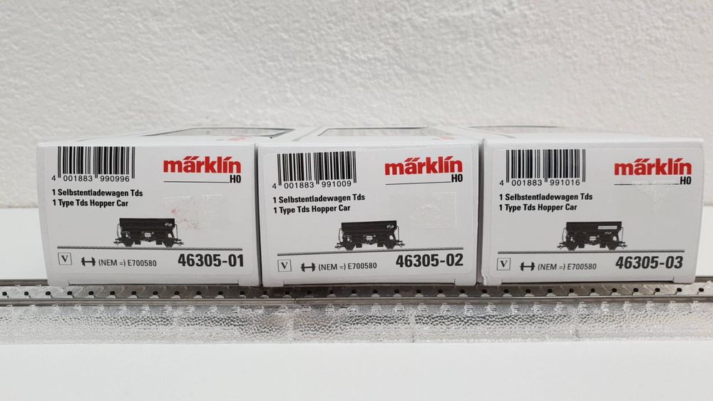 Märklin 46305 Set Selbstentladewagen Tds (Neu (gemäss Beschreibung)) in ...