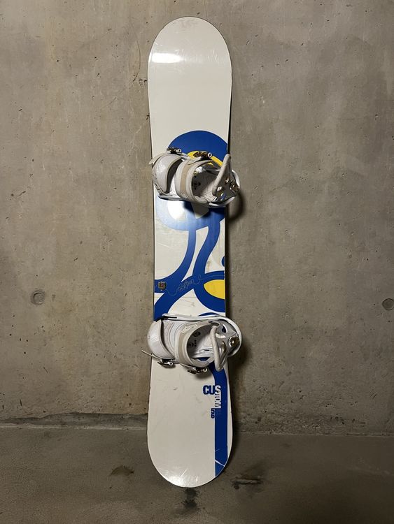 Burton Custom Flylight II, 156 cm Snowboard mit Bindung (Gebraucht) in ...