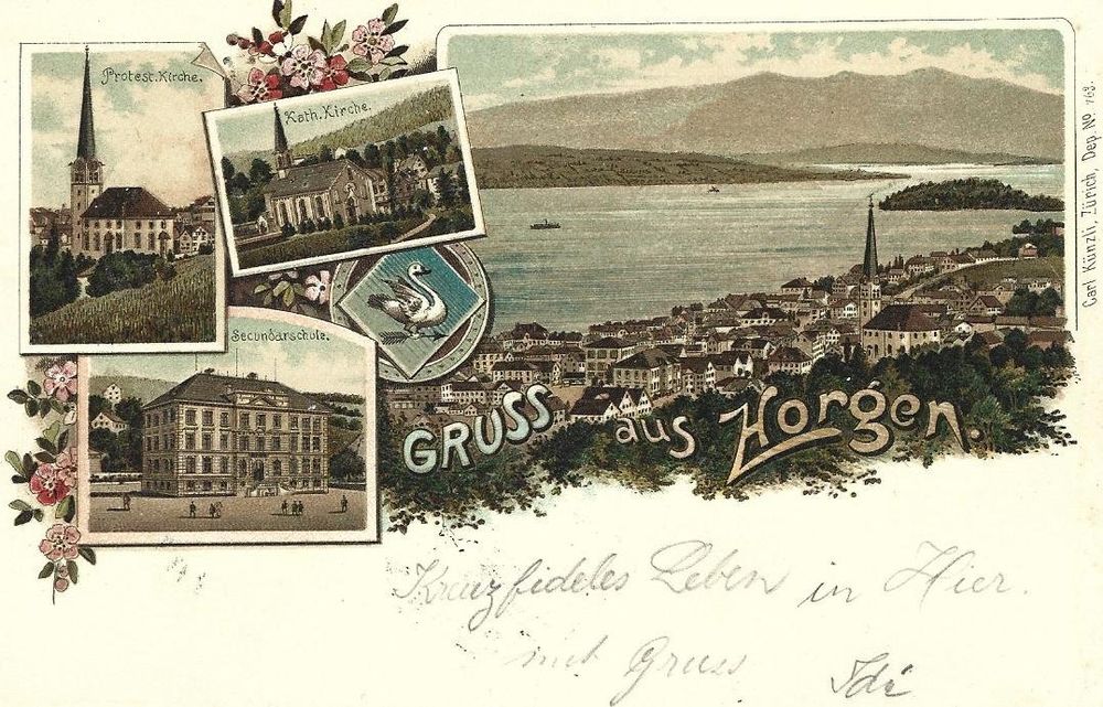 Gruss aus Horgen Litho (Gebraucht) in Wetzikon ZH für CHF 22 – mit Lieferung auf Ricardo kaufen