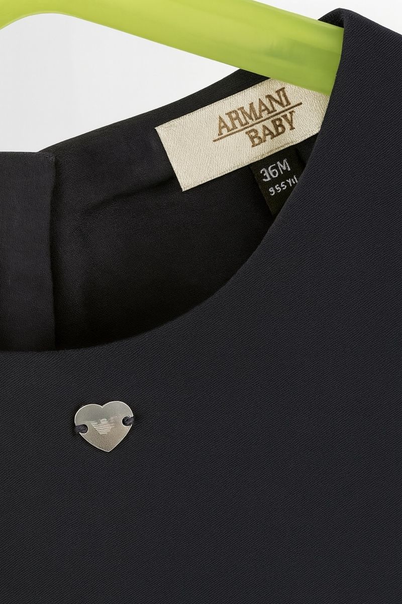 Armani Baby Navy blue pleated dress in excellent condition. (Gebraucht ...