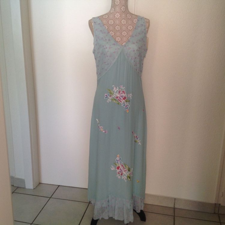 Tattoo - robe longue - Soie - 38/40 | Kaufen auf Ricardo