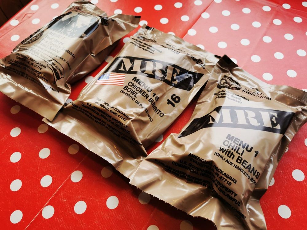 Original US Army MRE 3 Stück! 2023/24 (Neu und originalverpackt) in ...