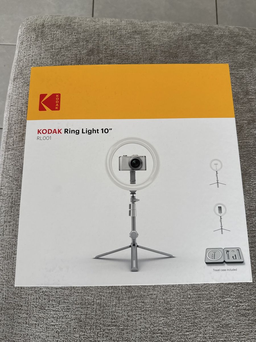 Kodak Ring Light 10" RL001 - New in Box - Vlogger Essential (Neu ...