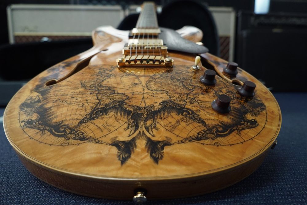 Ibanez Artcore Custom AS103 BM-NT-12-01 Burl Natural Gloss (Gebraucht ...
