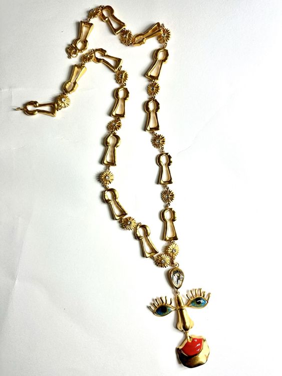 Schiaparelli collier sautoir visage (Gebraucht) in Chêne Bourg für CHF ...