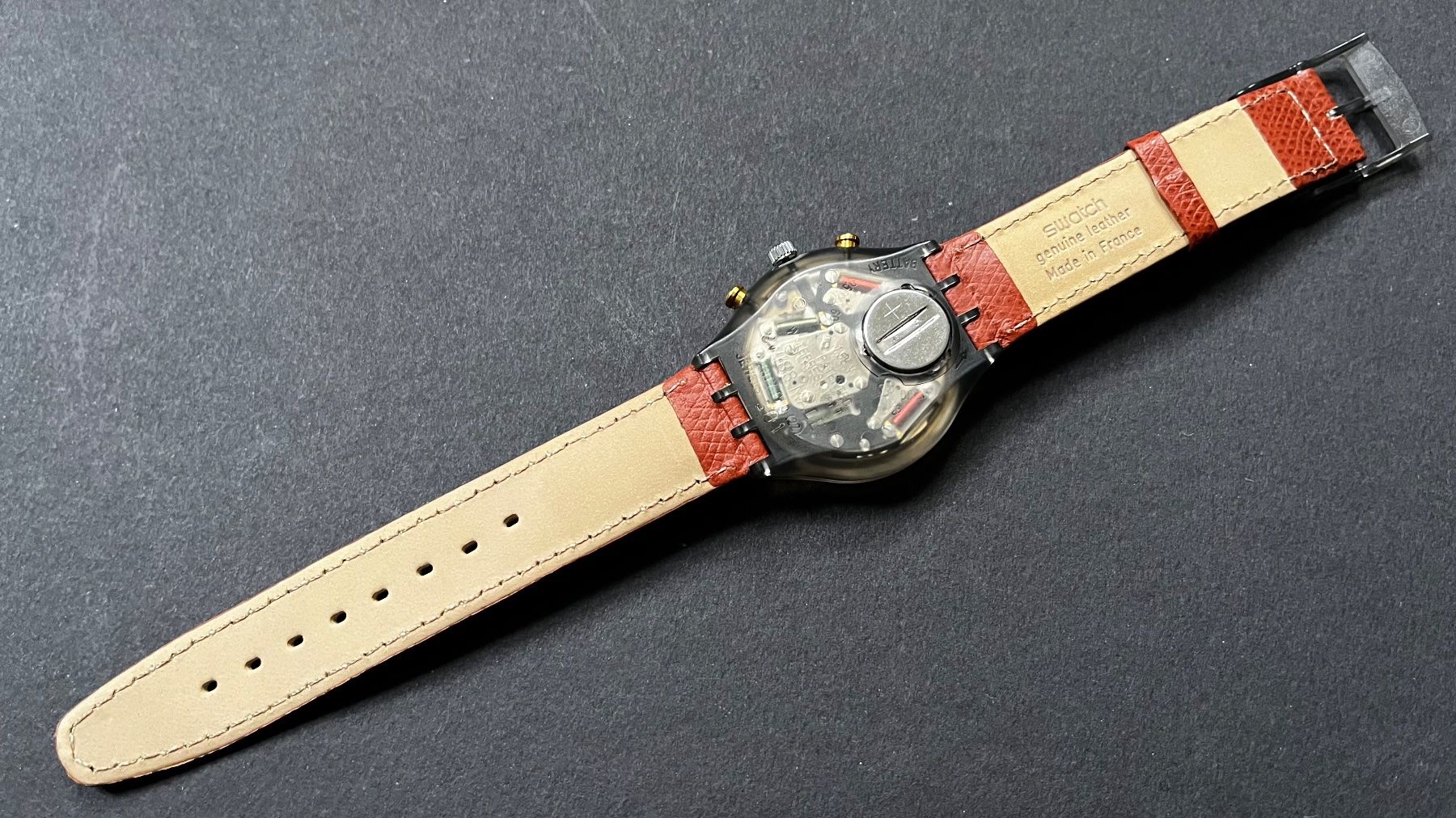 Swatch Chrono Jet Lag SCM102 1993 Top Zustand OVP (Neu (gemäss ...