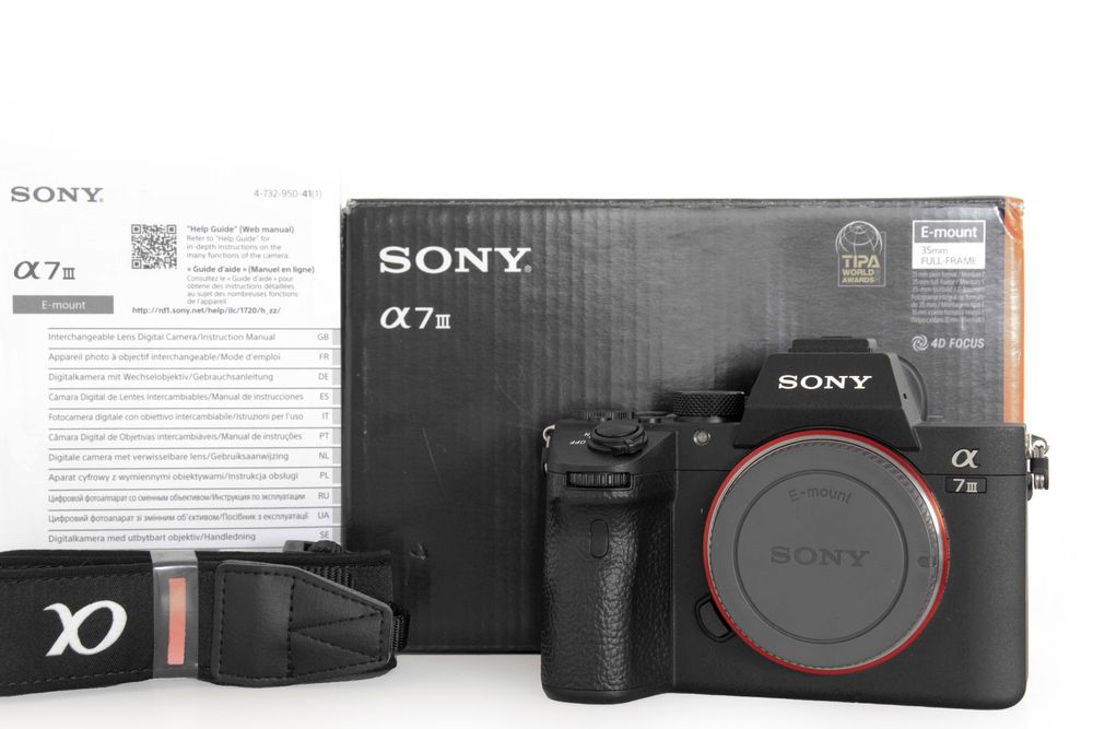 SONY Alpha 7 III Body A7 MK 3 ILCE-7M3 Kamera Digitalkamera (Gebraucht ...