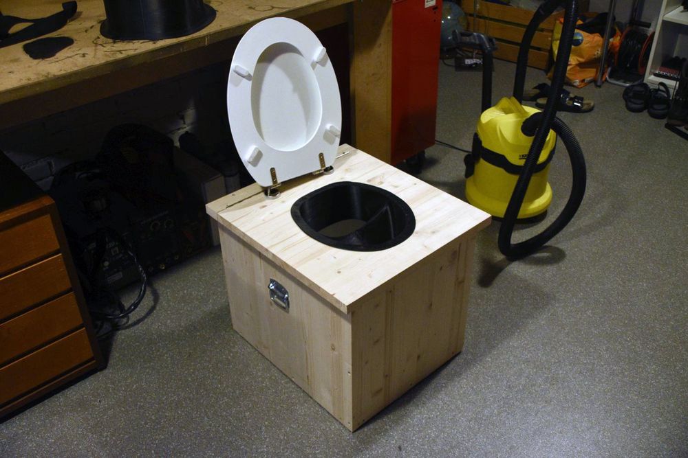 Komposttoilette / Trockentoilette Fichtenholz 21kg (Neu (gemäss Beschreibung)) in Lichtensteig ...