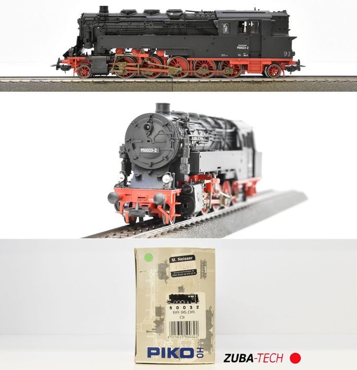 Piko 50032 Dampflok BR 95 DR H0 GS Analog mit OVP (Gebraucht) in St ...