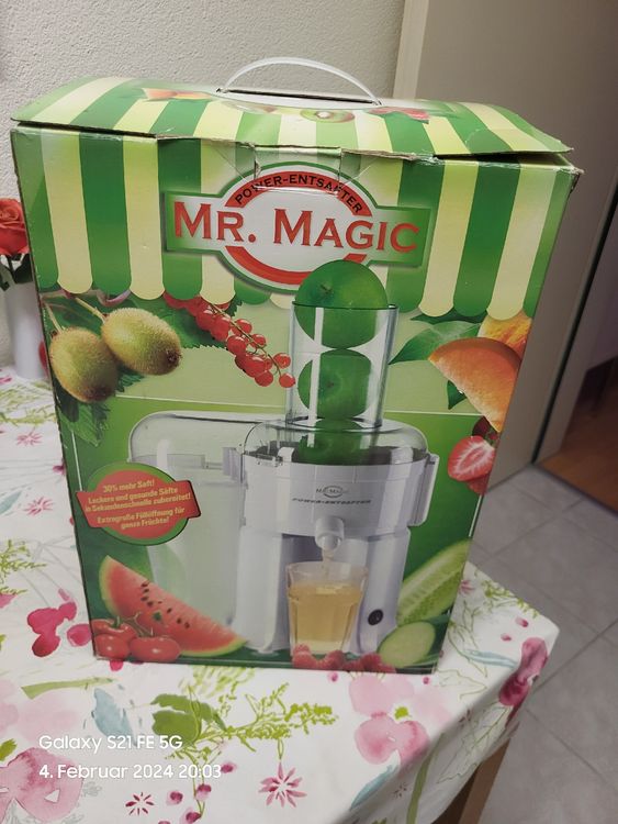 Neuer Mr. Magic Entsafter | Kaufen auf Ricardo