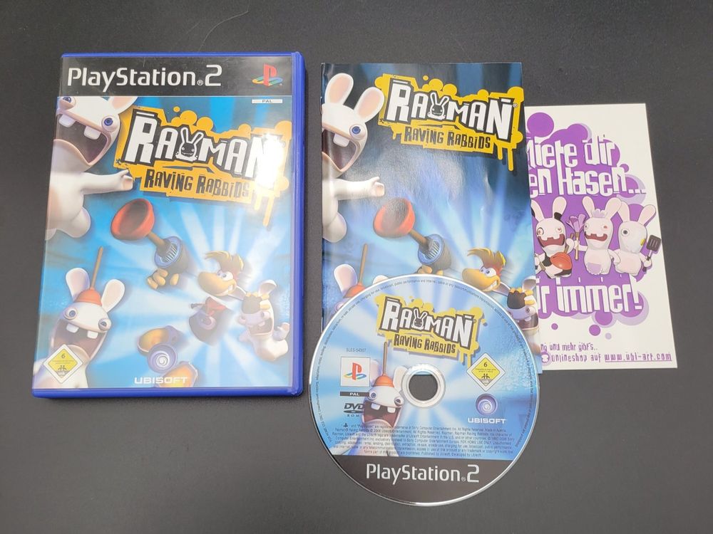 Rayman Raving Rabbids PS2 (Gebraucht) in Domat/Ems für CHF 9.9 – mit ...