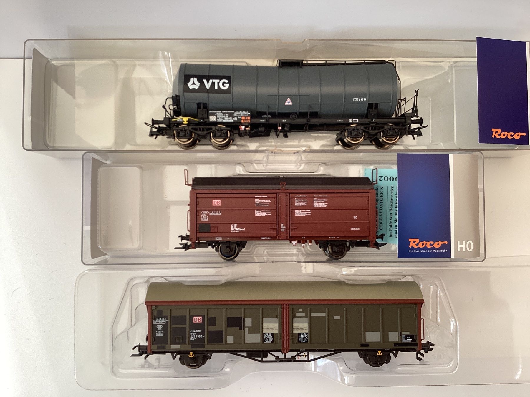 Roco Piko Güterwagen DB VTG 54410 66916 75935 (Gebraucht) in Effretikon ...