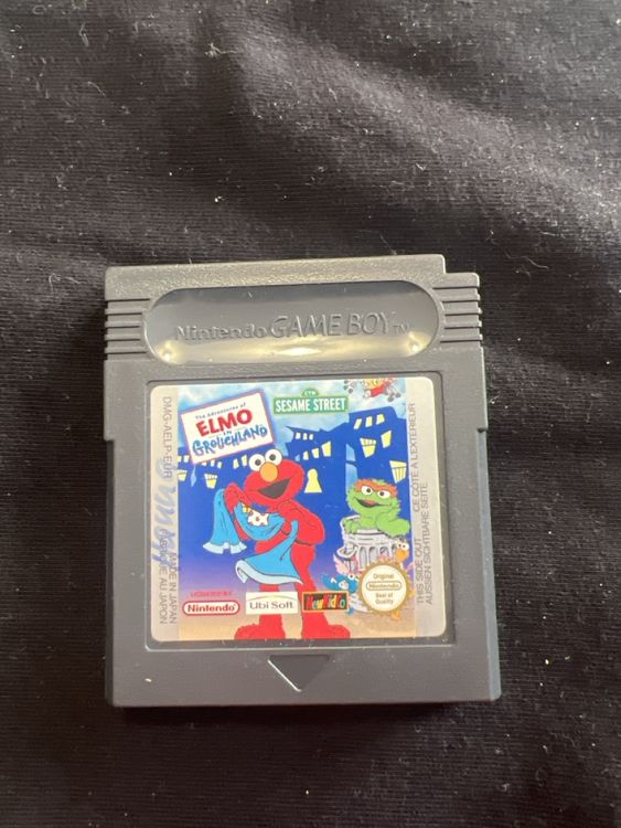 Gameboy Spiel: Elmo's Gruseland (D) Sesame Street (Gebraucht) in ...