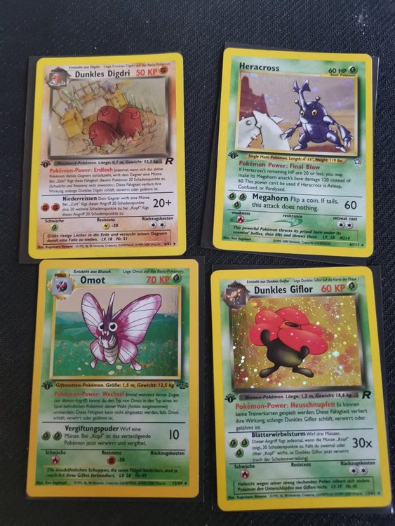 1. Edtion Holos Team Rocket Jungle Neo (Gebraucht) in St.Gallen für CHF ...