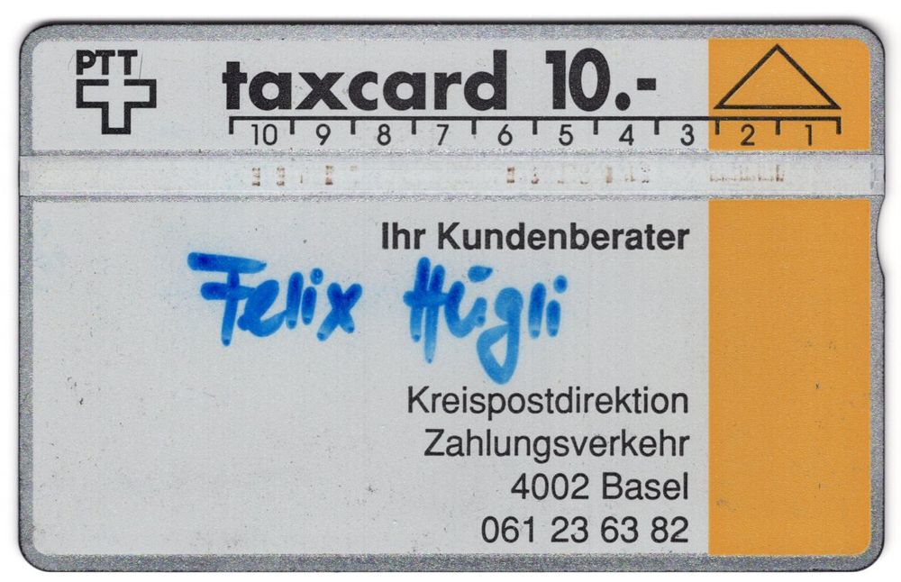 Kreispostdirektion Zahlungsverkehr 4002 Basel - Geschenk TK | Kaufen ...