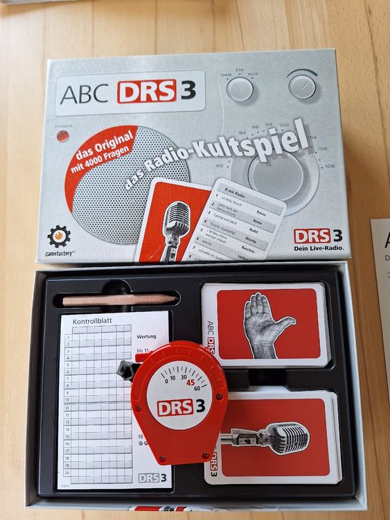 ABC DRS 3 Radiokultspiel - Jetzt in der Box! Komplett Neu (Neu (gemäss ...