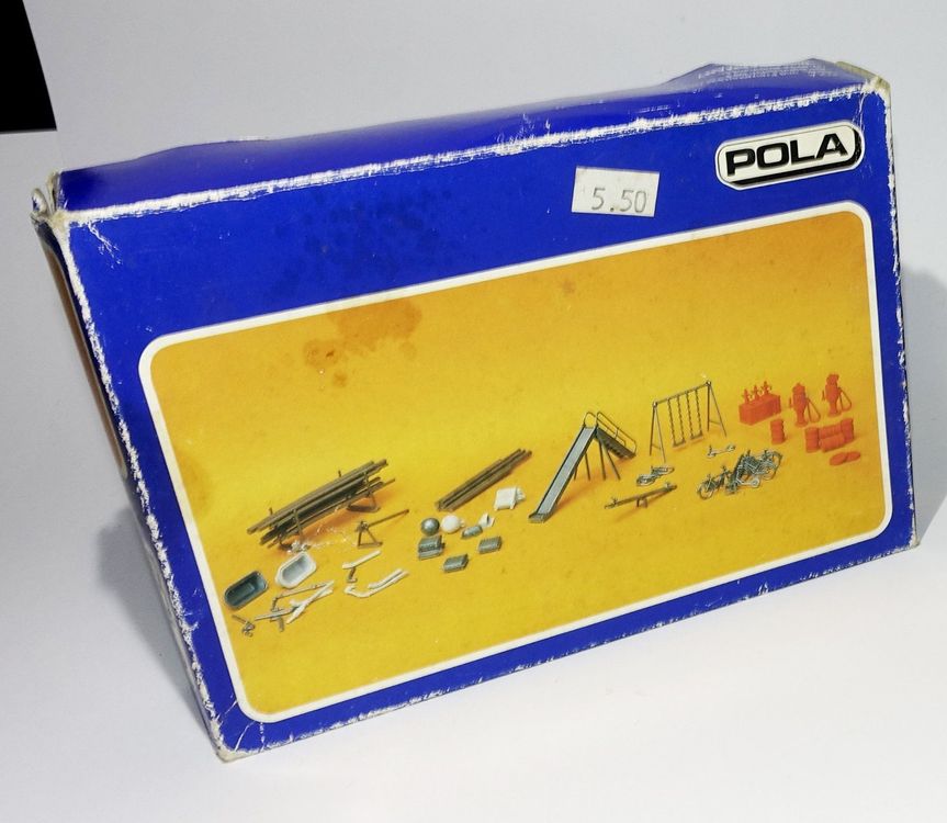 Spielplatz Fahrräder... Bausatz Pola 461 H0 1:87 Rarität (Gebraucht) in Wiebelskirchen für CHF ...
