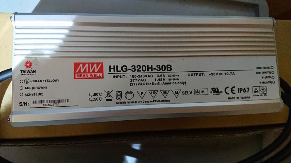 Led driver hlg-320h-30b (Neu und originalverpackt) in Grimisuat für CHF 25 – mit Lieferung auf ...
