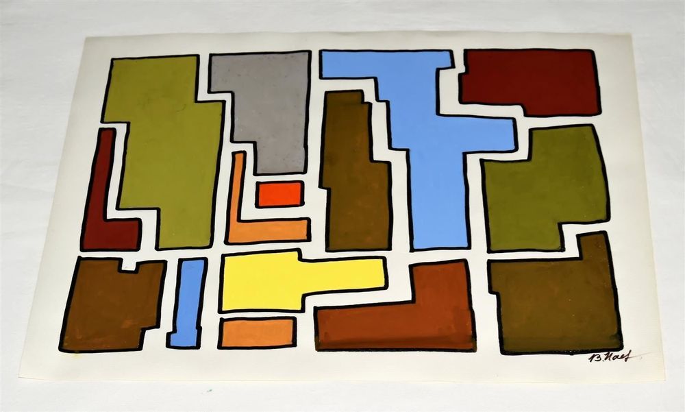 Original Aquarell signiert B.Naef | Kaufen auf Ricardo