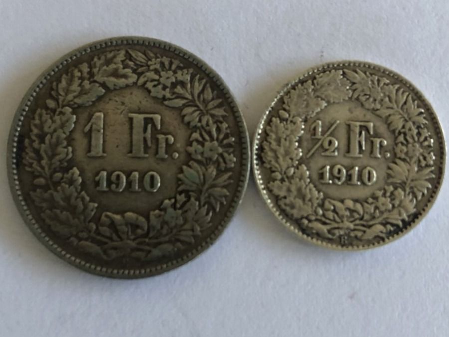 1Fr.1910 /50 Rappen 1910 | Kaufen auf Ricardo