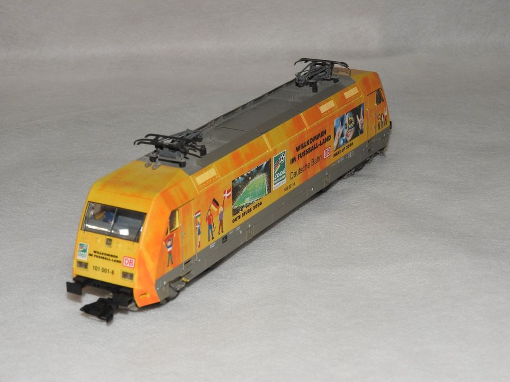 Roco 69721, DB BR 101 E-Lok, Willkommen im Fussball-Land, d (Gebraucht ...