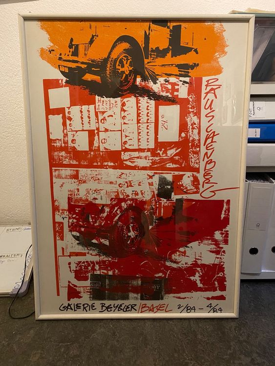 Galerie Beyeler Basel 2/84-4/84 - Rauschenberg (Gebraucht) in Zürich ...