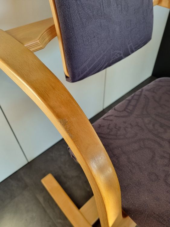 4 Stokke Varier Actulum Stühle mit Stoffbezug (Gebraucht) in Wilen ...