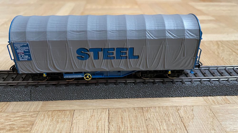 Roco Schiebeplanenwagen "STEEL" der ÖBB | Kaufen auf Ricardo