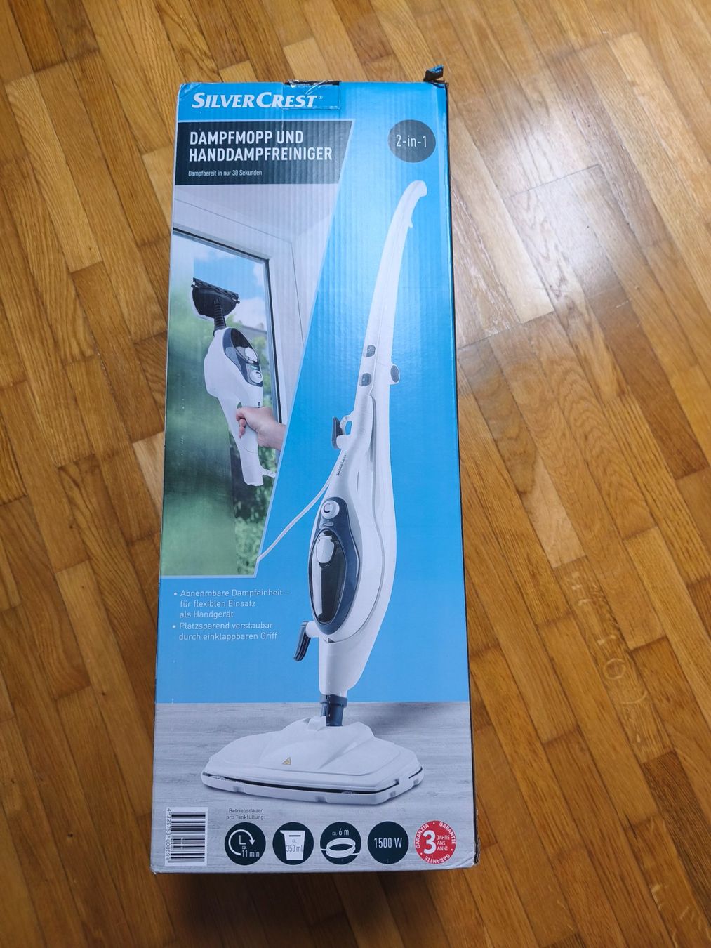 Silvercrest Dampfmop und Handdampfreiniger NEU!! (Neu und ...