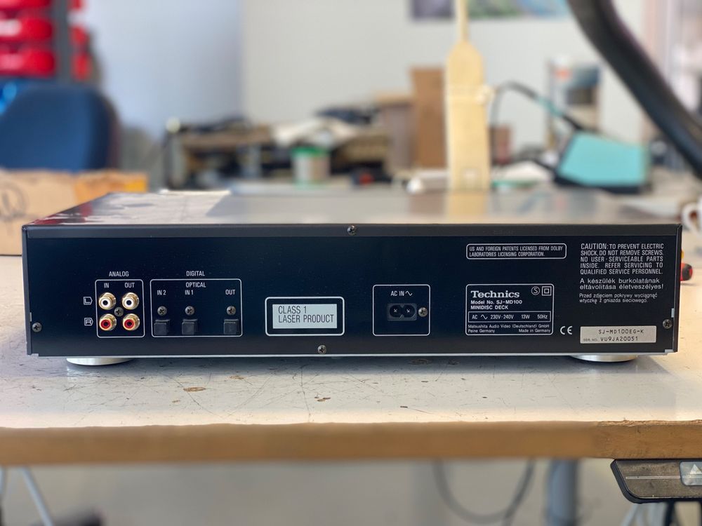 TECHNICS SJ-MD100 Minidisc | Kaufen auf Ricardo