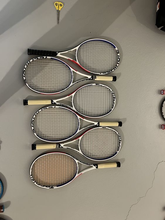 6 tecnifibre t-fight griff 3 ausser 1x griff 2 (Gebraucht) in Meilen ...