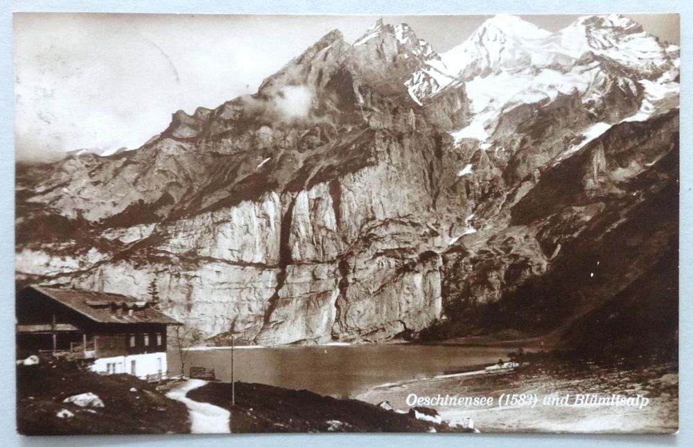 Oeschinensee (1583 m) und Blümlisalp | Kaufen auf Ricardo