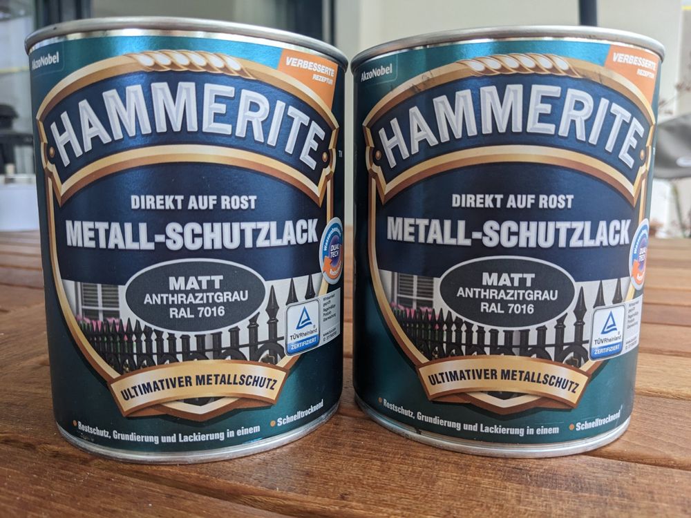 Fabelhafte Hammerit Direkt Auf Rost Ebenbild