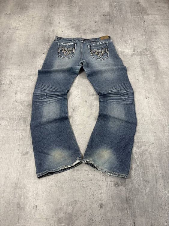Vintage Miss Me Style Bootcut Low Waist Jeans (L) (Gebraucht) in ...