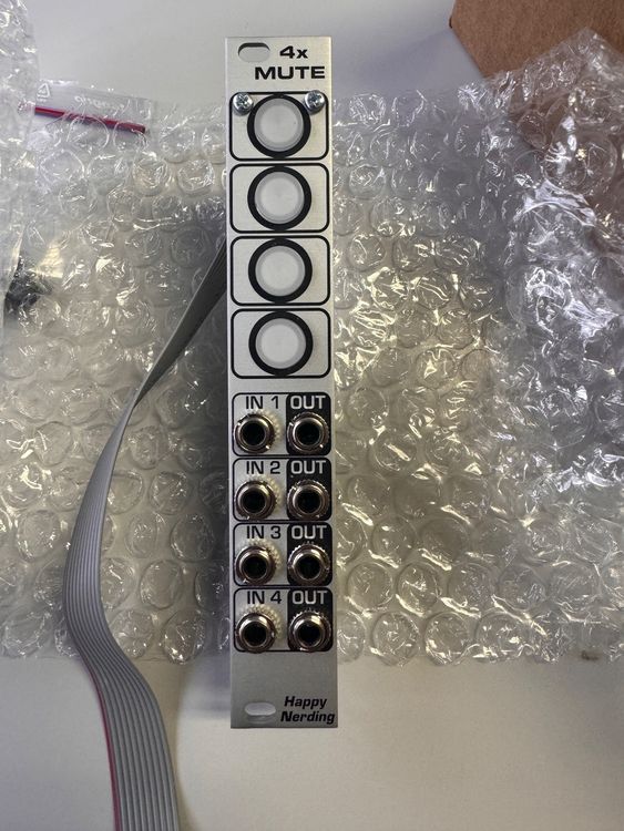 Happy Nerding - 4x Mute (Eurorack Modul) (Gebraucht) in Jenaz für CHF 55 – mit Lieferung auf ...