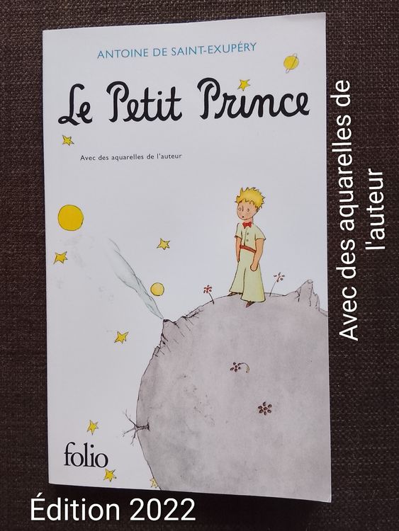 Le Petit Prince, édition Folio 2022, comme neuf! (Neuf (Voir ...