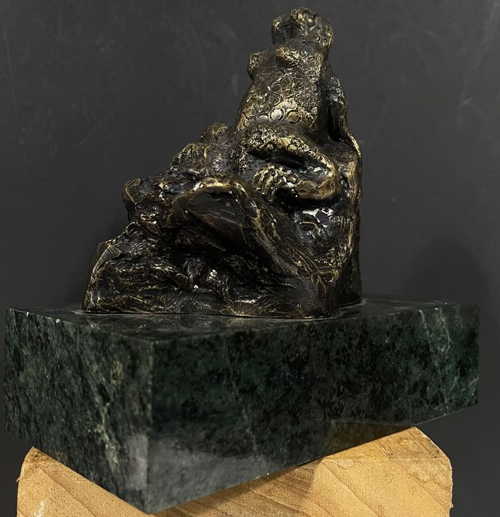 20.Jh Europaische Schule Frosch Skulptur aus Bronze (Gebraucht) in Root für CHF 55 – mit ...
