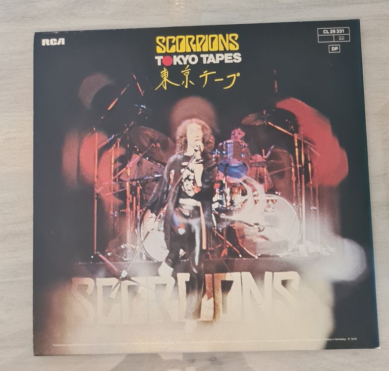 Vinyl Scorpions Tokyo Tapes double album | Kaufen auf Ricardo