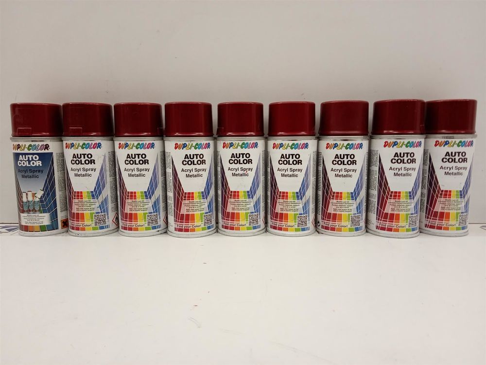 9x 150ml Auto Color rot metallic | Kaufen auf Ricardo