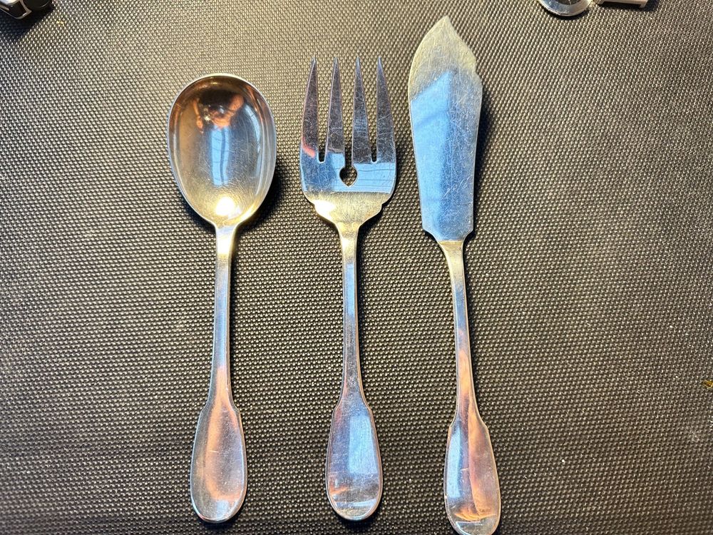 JETZLER SILBERBESTECK FÜR FISCH FISCHSCHÖPFER 0.800 (Gebraucht) in Wil für CHF 105 – mit ...